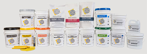 Crystalline Concrete Waterproofing Products and Systems - Kryton